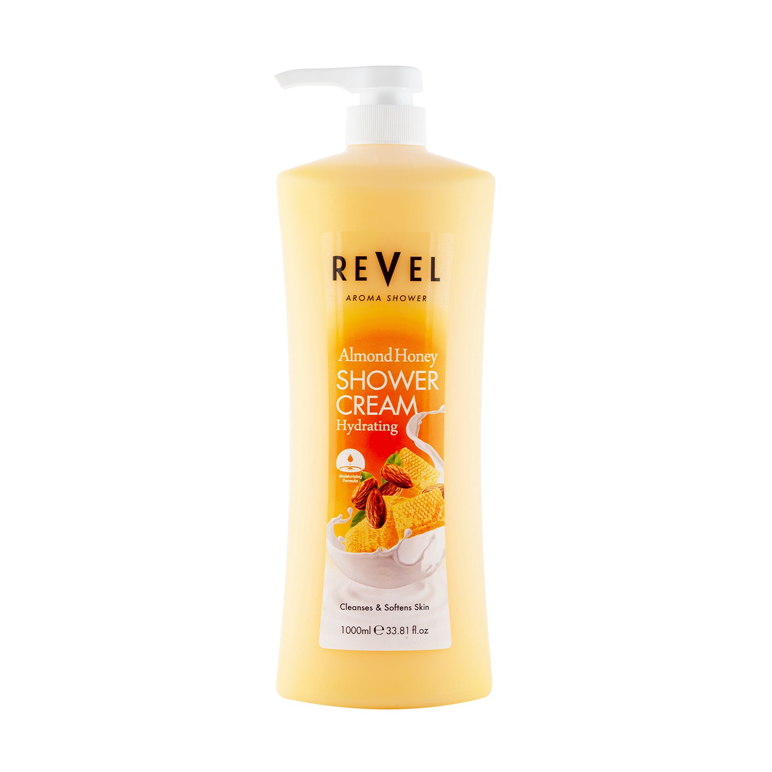 Almond Honey Hydrating Shower Cream – REVEL